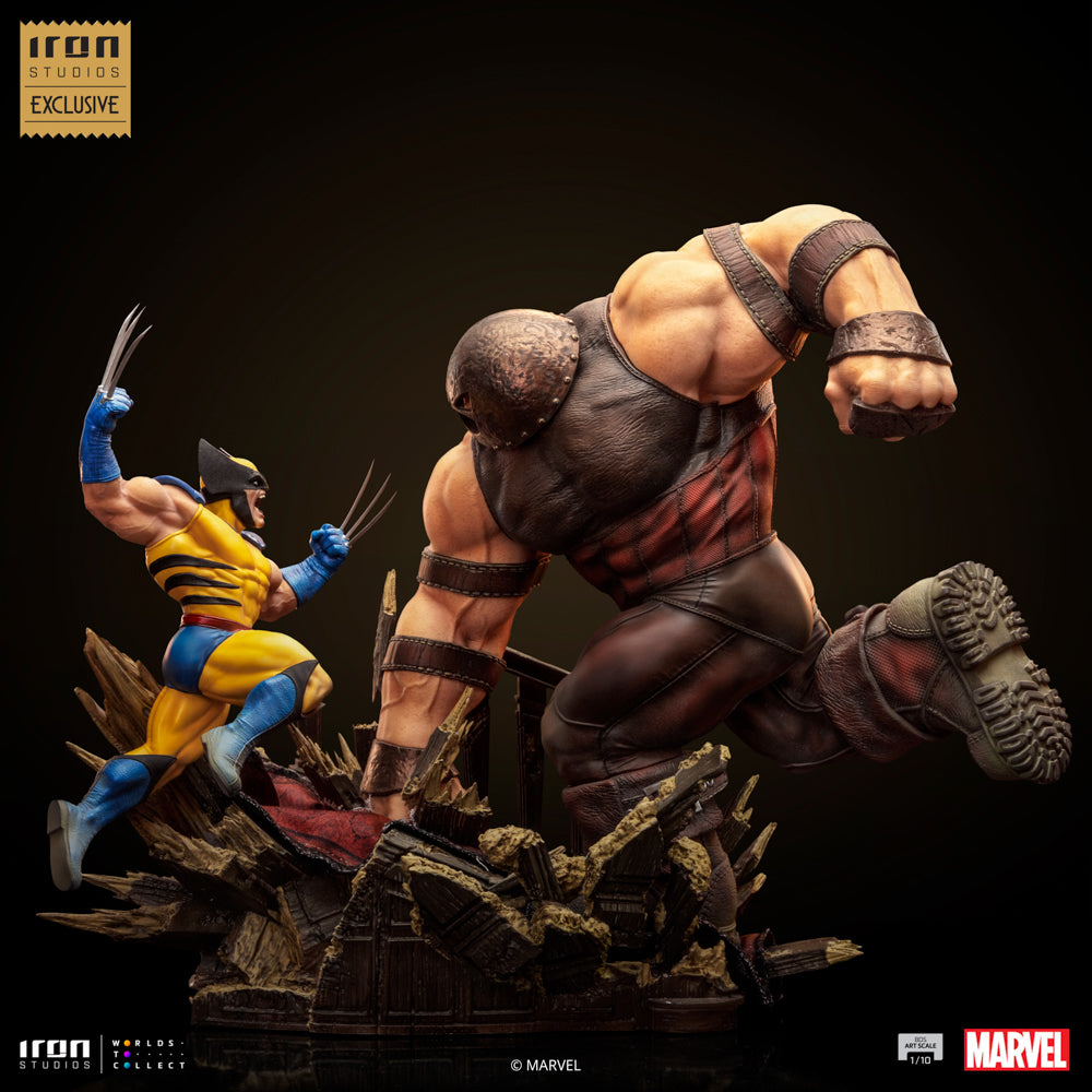 WOLVERINE VS JUGGERNAUT BDS ART SCALE – Maxicollector